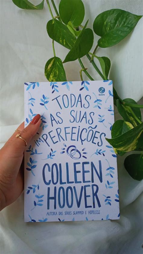 Todas as suas imperfeições Livros colleen hoover Livros de leitura