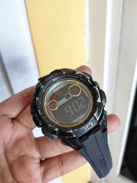 Jual Jam Eiger Ataca Full Black Fesyen Pria Jam Tangan Di Carousell