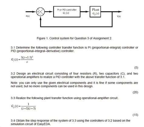 solved using software easyeda pi or pid controller gs