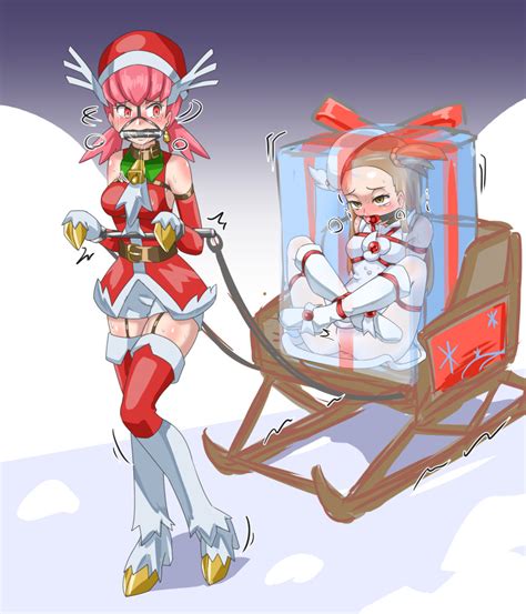 Rule 34 Antlers Arms Behind Back Ball Gag Bell Collar Bit Gag Blush