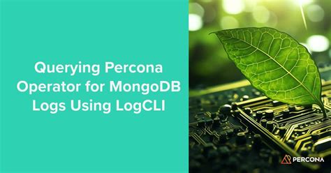Querying Percona Operator For Mongodb Logs Using Logcli