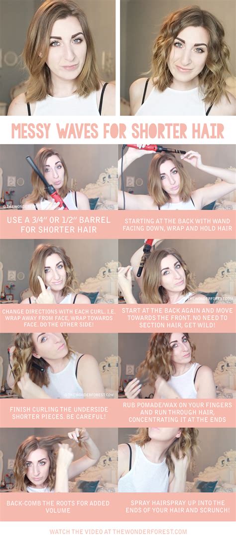 How To Do Waves On Medium Hair Looks Tutorials Fashionsy
