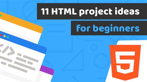 in this article i m going to give you 11 html project ideas for beginners creating your coding