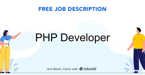 php developer job description jobsoid