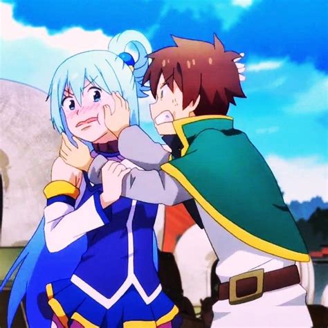 ♦️follow Me For More Raw Icons♦️ Icons Anime Konosuba Satou Kazuma Aqua Megumin