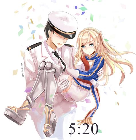 Admiral And Richelieu Warship Girls R Drawn By Yuemanhuaikong Danbooru