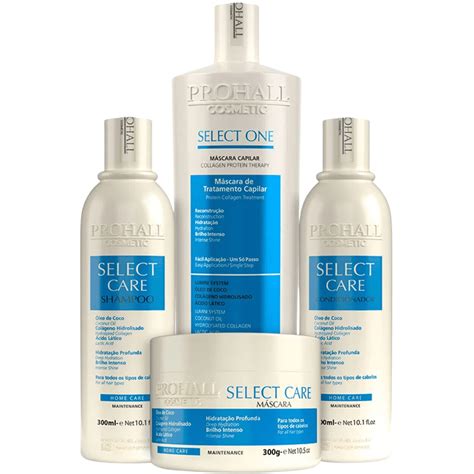 Progressiva Select One 1 Litro Kit Select Care 300ml Prohall Únika