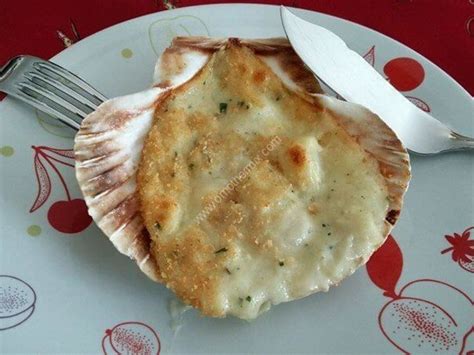 Coquilles Saint Jacques gratinées au thermomix facile et rapide