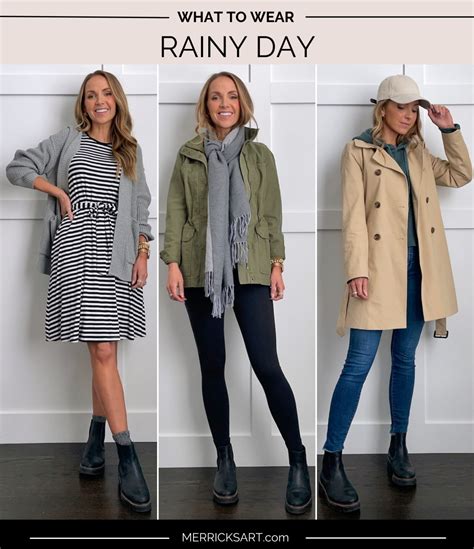 What To Wear On A Rainy Day 3 Easy Outfit Combos Merrick S Art