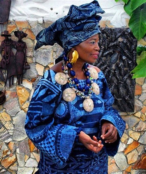 Nike Davies Okundaye Owner Of The Iconic Nike Art Gallery 👸🏾 African Fashion African Indigo
