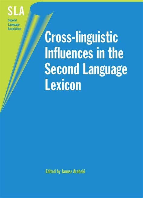 cross linguistic influences in the second language lexicon