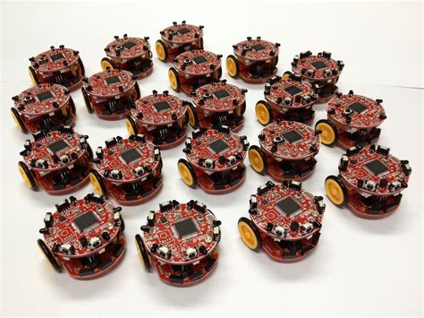 swarm robot research linear actuator precision microdrives