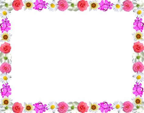 Simple Floral Borders