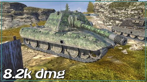 E 100 4 Frags 8 2k Dmg WoT Blitz YouTube