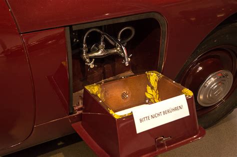 Horch S Stromlinienlimousine Detail Waschbecken Flickr