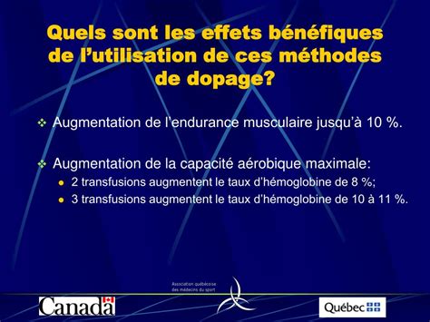 PPT Quel est leffet recherché par lutilisation de lÉPO et du
