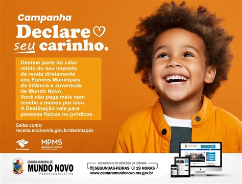 Câmara de Mundo Novo é parceira do MPE em campanha para divulgar