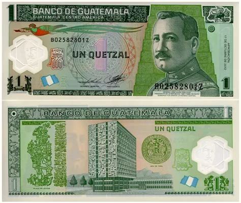 Billete De Guatemala Quetzal Pol Mero Nvo Sin Circular
