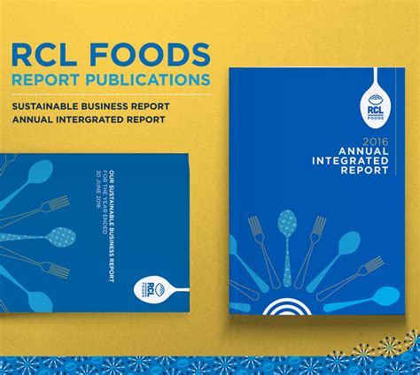 RCL Foods Annual Report On Behance