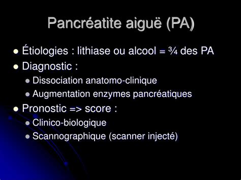 Ppt Pancr Atite Aigu Grave Prise En Charge Initiale Powerpoint