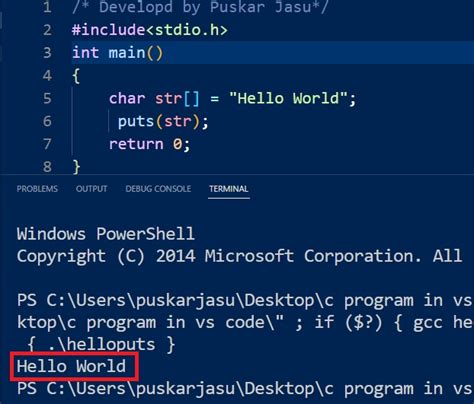 How To Print Hello World Without Printf In C Language
