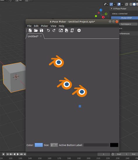 x pose picker animation tool for blender 3 x 51 by karab44 released scripts and themes