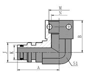 SAE Staple Lok Fittings Adapters Hydraulic Adapters Manufacturer