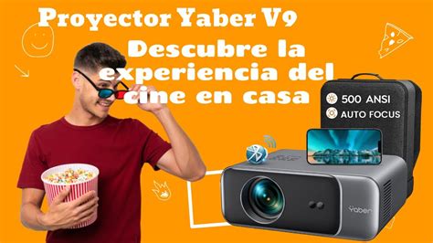 Review YABER Pro V9 el proyector con tecnología inteligente de