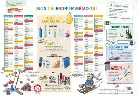Collecte Des Ordures M Nag Res Calendrier De Ramassage Sainte