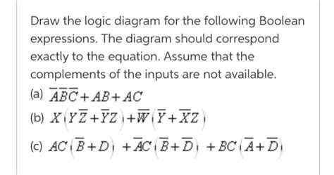 draw the logic circuit for boolean expression x y xz wiring boards