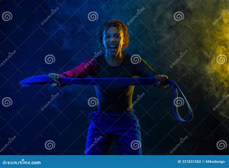 Brazilian Girl Jujutsu Fighter Is Ready For The Jiu Jitsu Wrestling