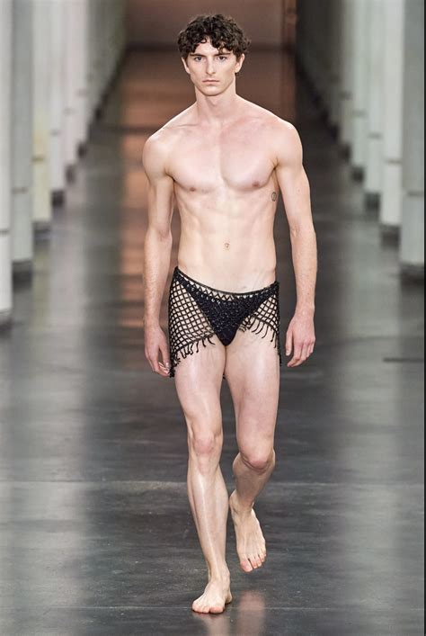 Ludovic De Saint Sernin SS22 Runway Menswear Male Models