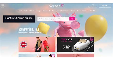 Inscription Veepee Vente privée Le guide à suivre