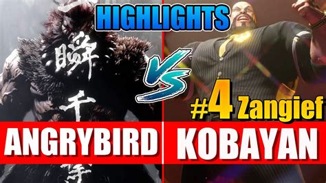 SF6 Angrybird Akuma Vs Kobayan Zangief Highlights Street