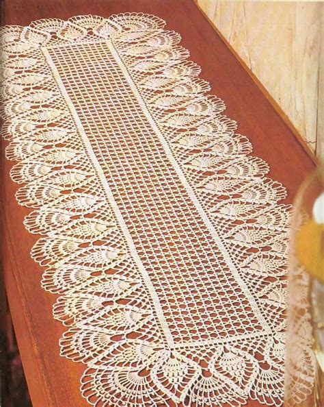 60 Caminhos de Mesa de crochê modelos gráficos e receitas