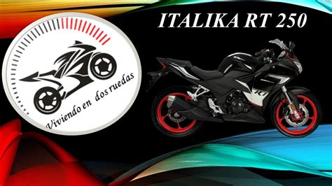 Italika RT 250 Ficha técnica y precio 2019 YouTube