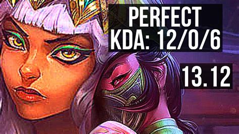 QIYANA Vs AKALI MID 12 0 6 Rank 6 Qiyana Legendary TR