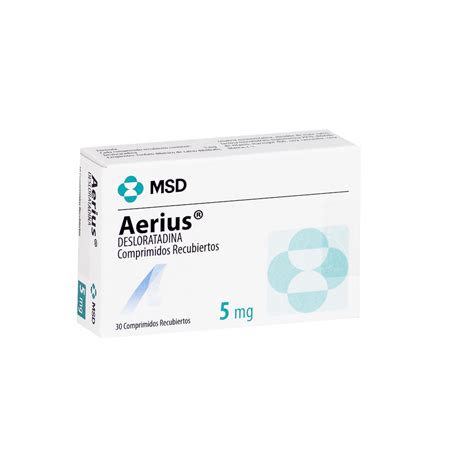 Aerius 5 Mg X 30 Comprimidos Recubiertos Farmacias Ahumada