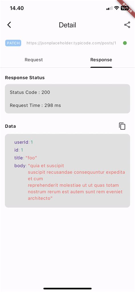 Dio Network Logger Flutter Package