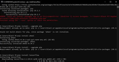Tensorflow Pip Install Error Smartadm Ru