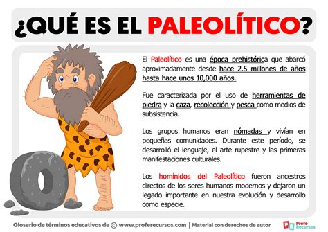 Que Es El Paleolitico Diarioelcallao NBKomputer