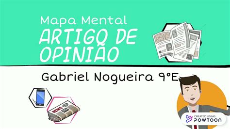 Mapa Mental Artigo de Opinião YouTube