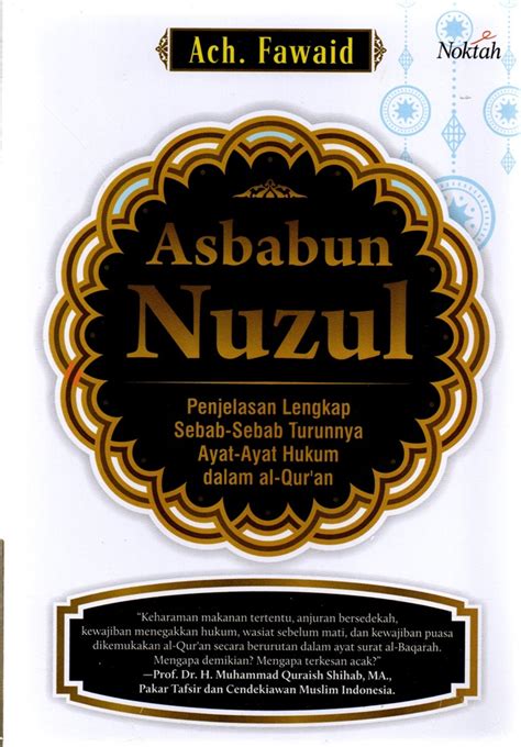 Jual Buku Asbabun Nuzul Karya Ach Fawaid Toko Buku Online Terbesar