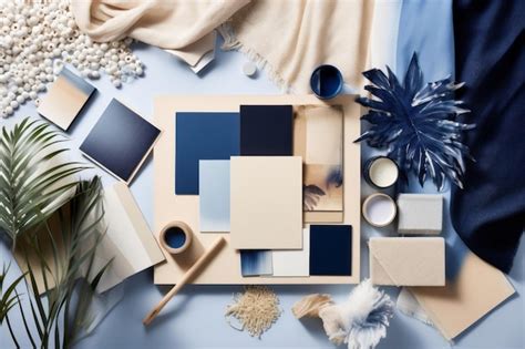 Premium Ai Image Stunning Interior Designer S Moodboard Inspiring