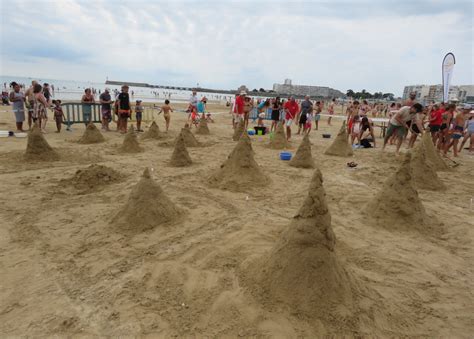 Ils étaient nombreux à relever les Défis Sable aux Sables d Olonne