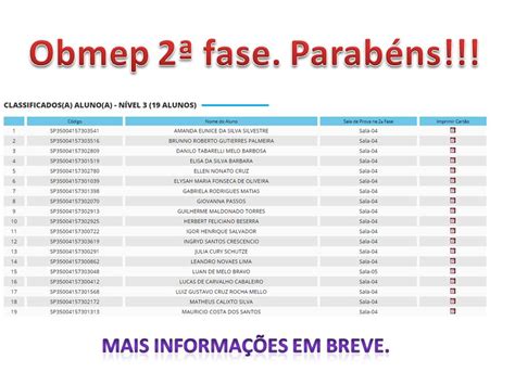 Gabarito Obmep 2023 Nivel 2