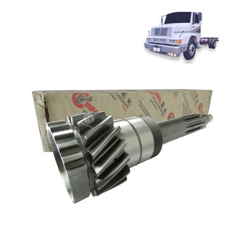 AUTO PEÇAS CANDIESEL Eixo Piloto 16 Dentes MB 1214 2014 G3 50 REX CINPAL