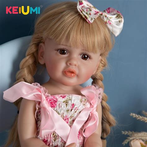 Compra online de Boneca bebê reborn 55 cm corpo inteiro silicone à