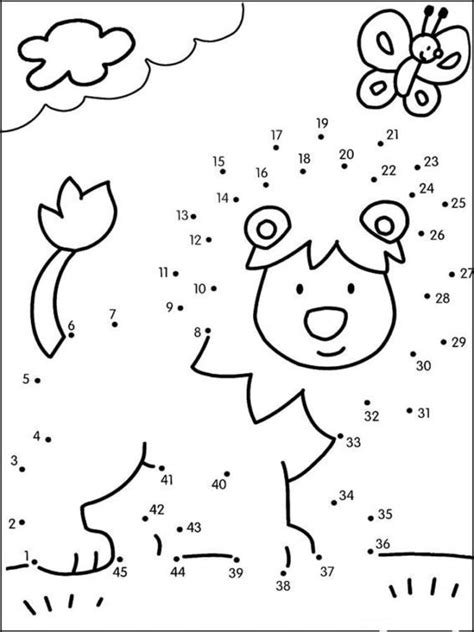 Jeux Du Dessin En Points Relier Juegos De Unir Puntos Conectar Los