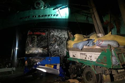 22 Sugatan Sa Salpukan Ng Bus At Trak Sa La Union ABS CBN News